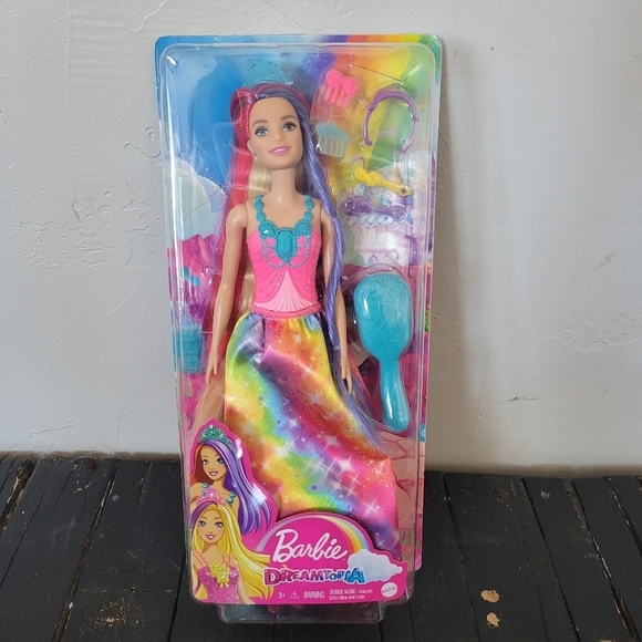 Barbie | Toys | Barbie Dreamtopia Nwt Colorful Fashion Beauty Doll ...
